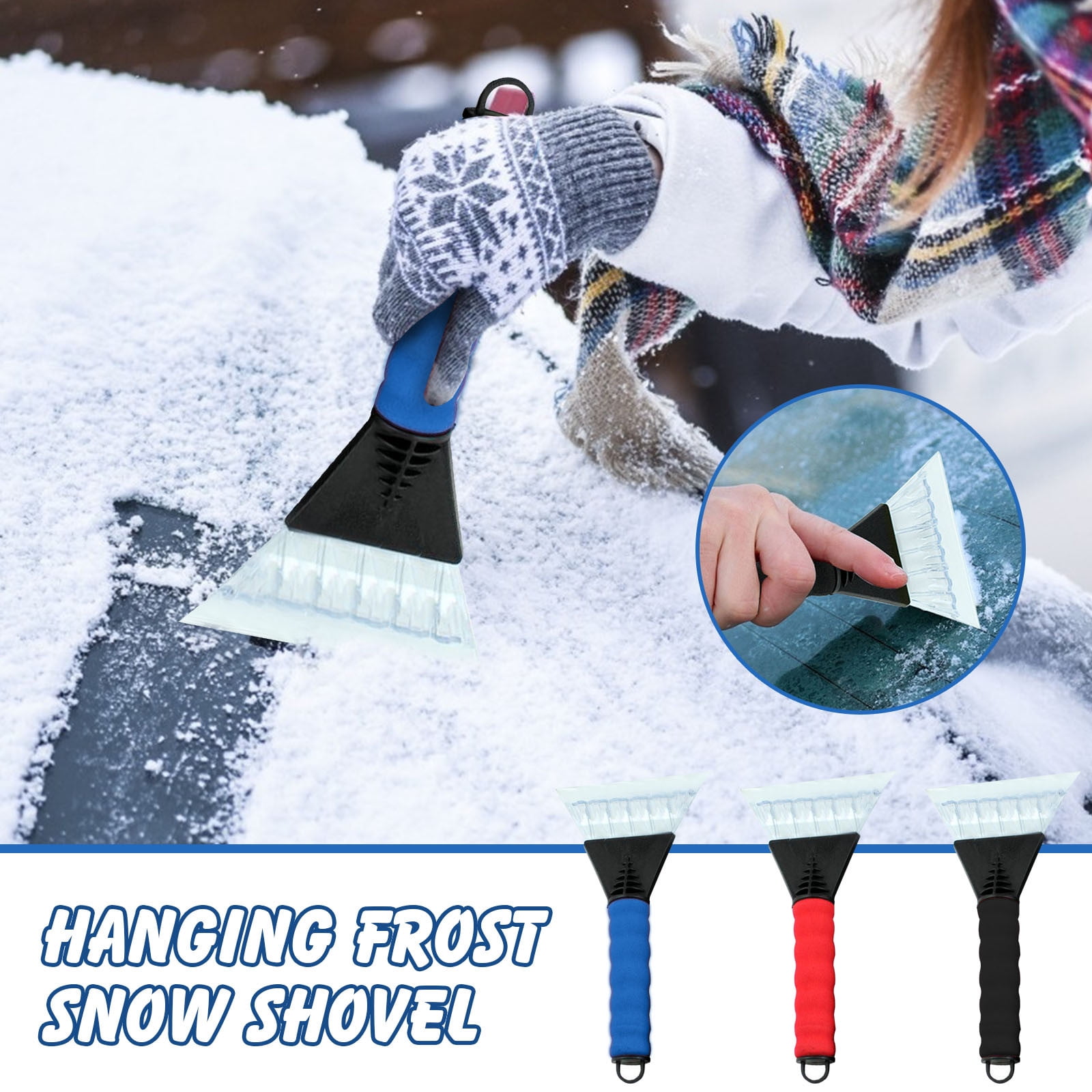 Fufafayo under $5 3Pcs Car Snow Shovel, Plastic Snow Shovel for Car ...