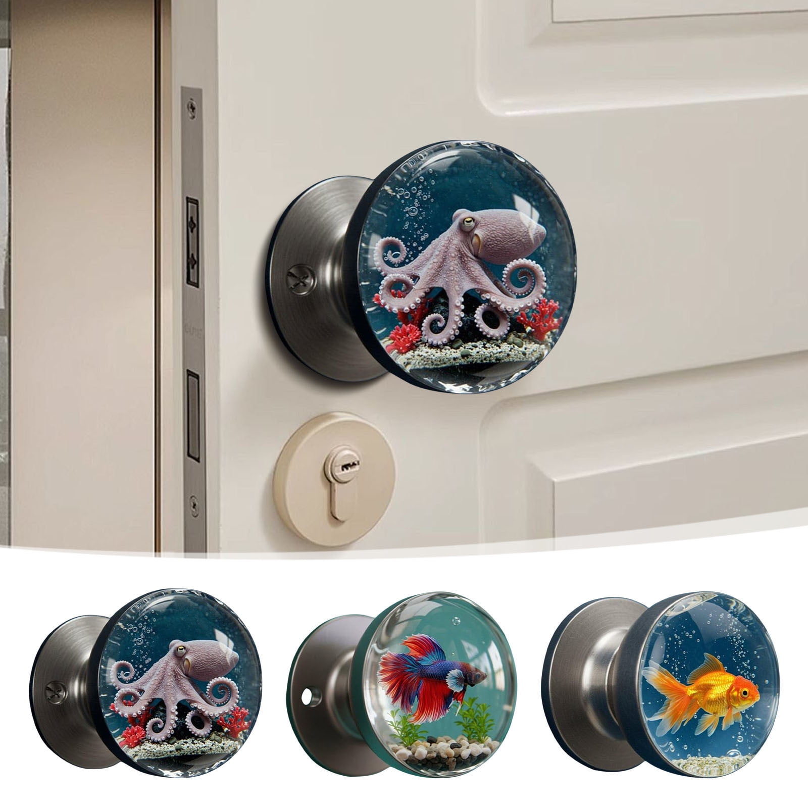 Fufafayo under $5 3Pcs Crystal Door Knob, Crystal Door Knob ...