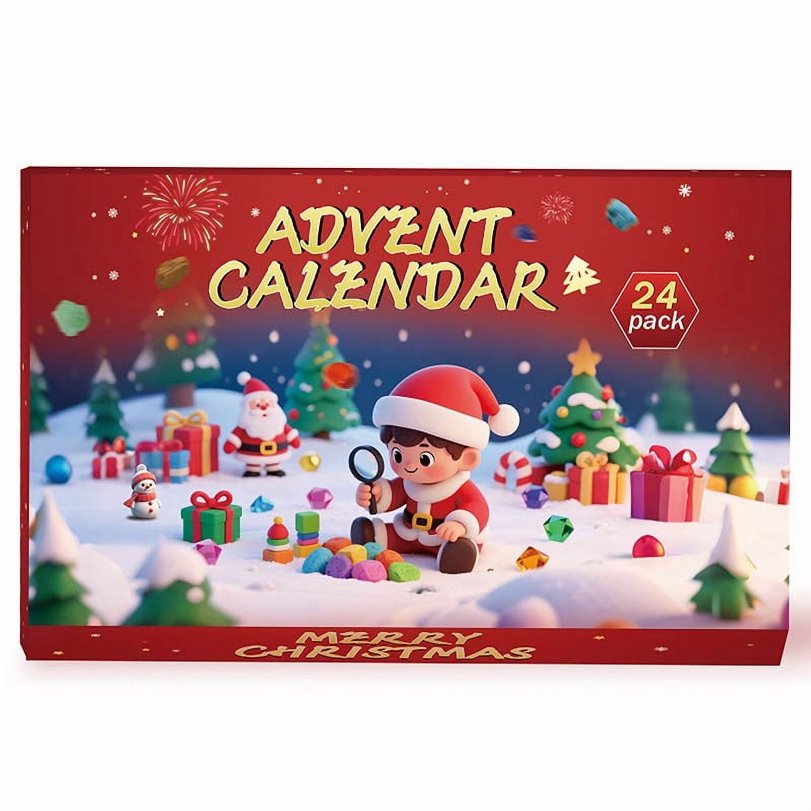 Fufafayo under $5 4Pcs Crystal Advent Calendar, Crystal Advent Calendar ...