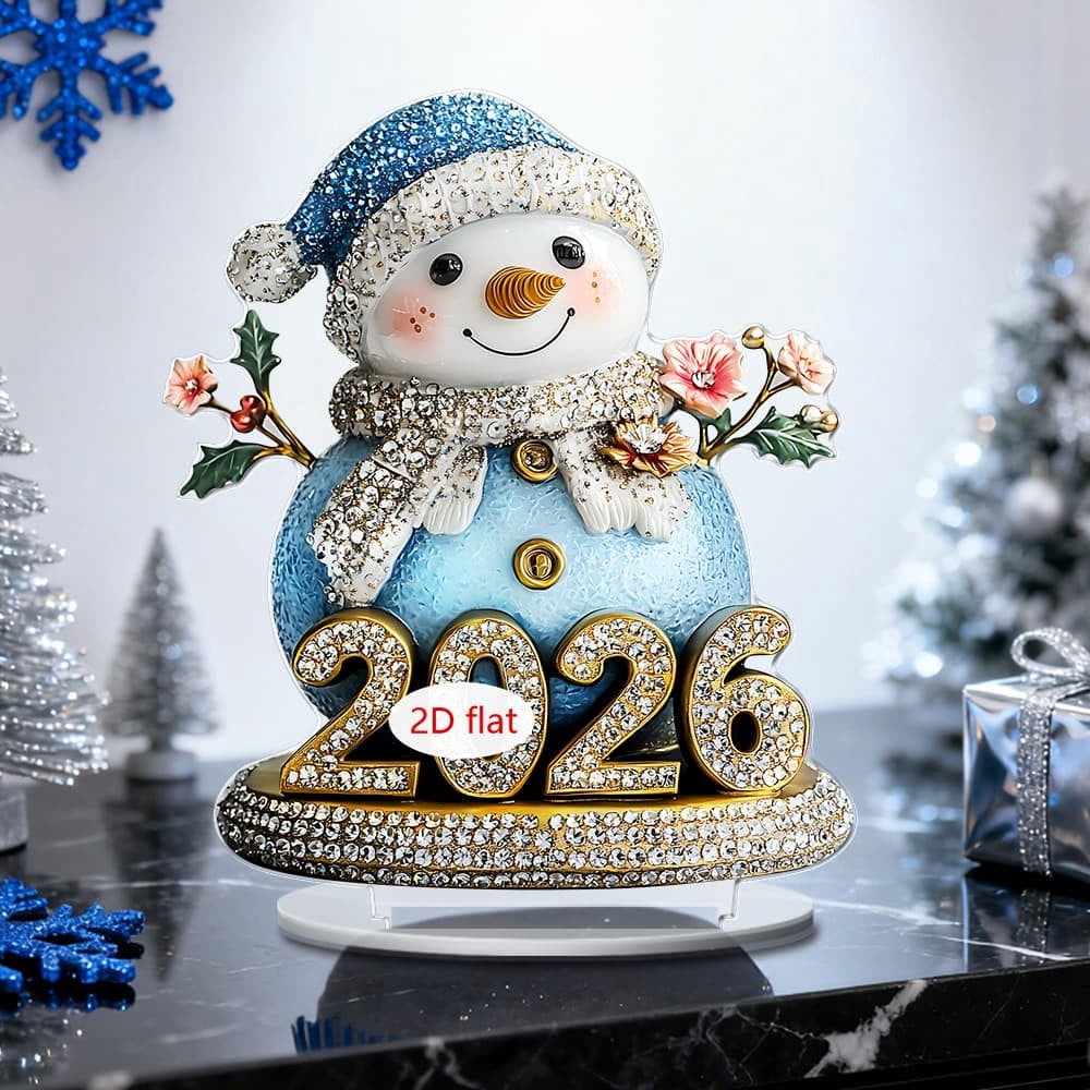Fufafayo under $5 Acrylic Snowman Decor, Acrylic Snowman Decor, Winter ...