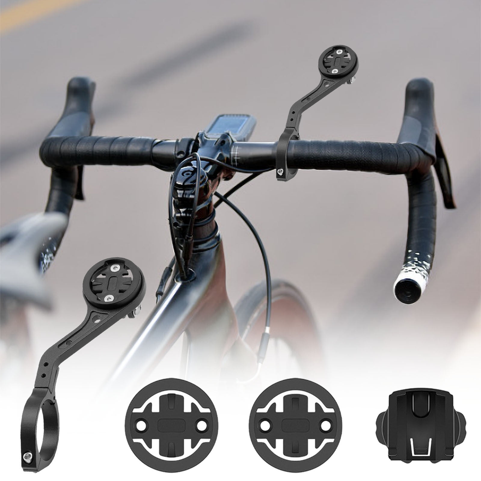 Fufafayo under $5 Bicycle Mount, Bike Computer Mount, Aluminum Handlebar Extension Bracket for ...
