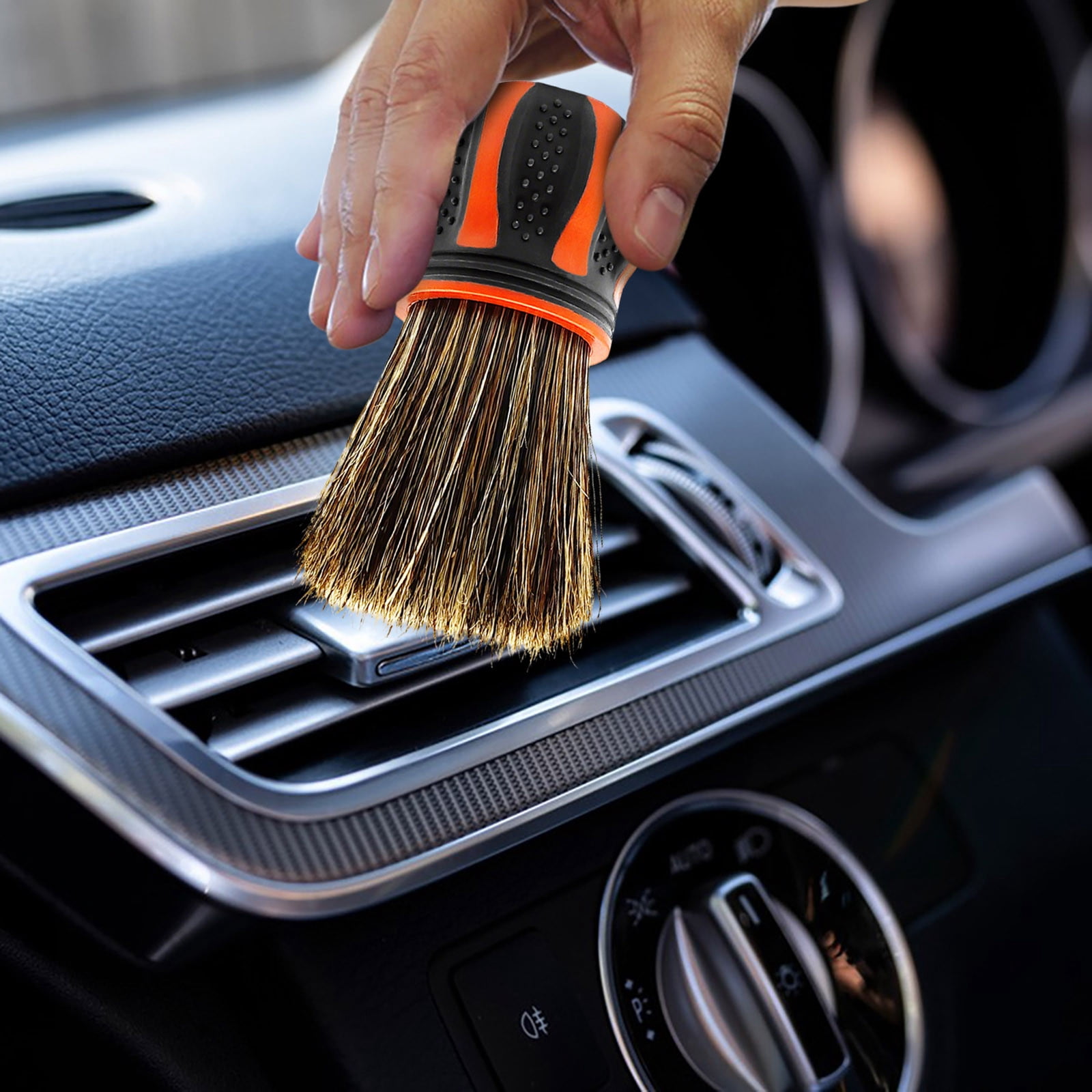 Fufafayo under $5 Car Cleaning Brush, Car Detailing Brush, Round Head ...