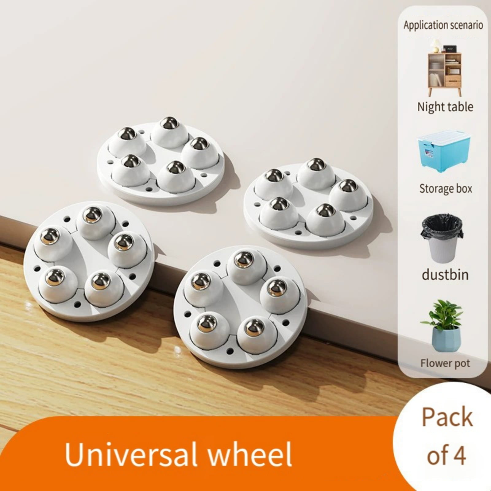 Fufafayo under $5 Caster Wheels, Casters, Rotating Wheels, Pulley ...