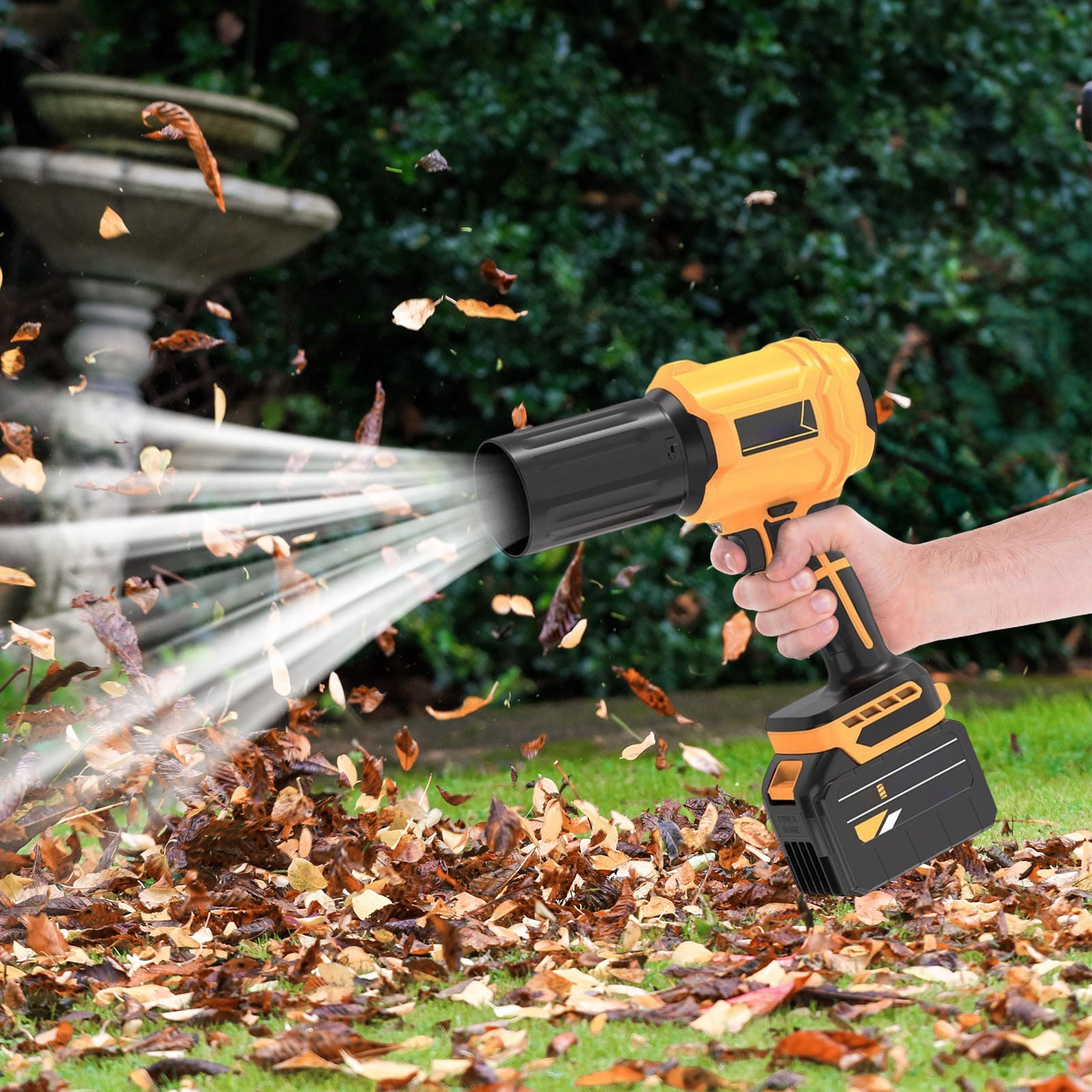 Fufafayo under $5 Cordless Leaf Blower, Rechargeable Air Blower ...