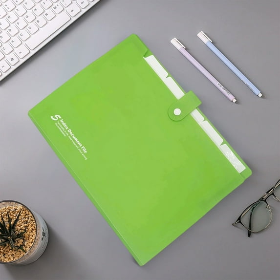 Fufafayo under $5 File Organizer, Expanding Folder, A4 Document Holder ...