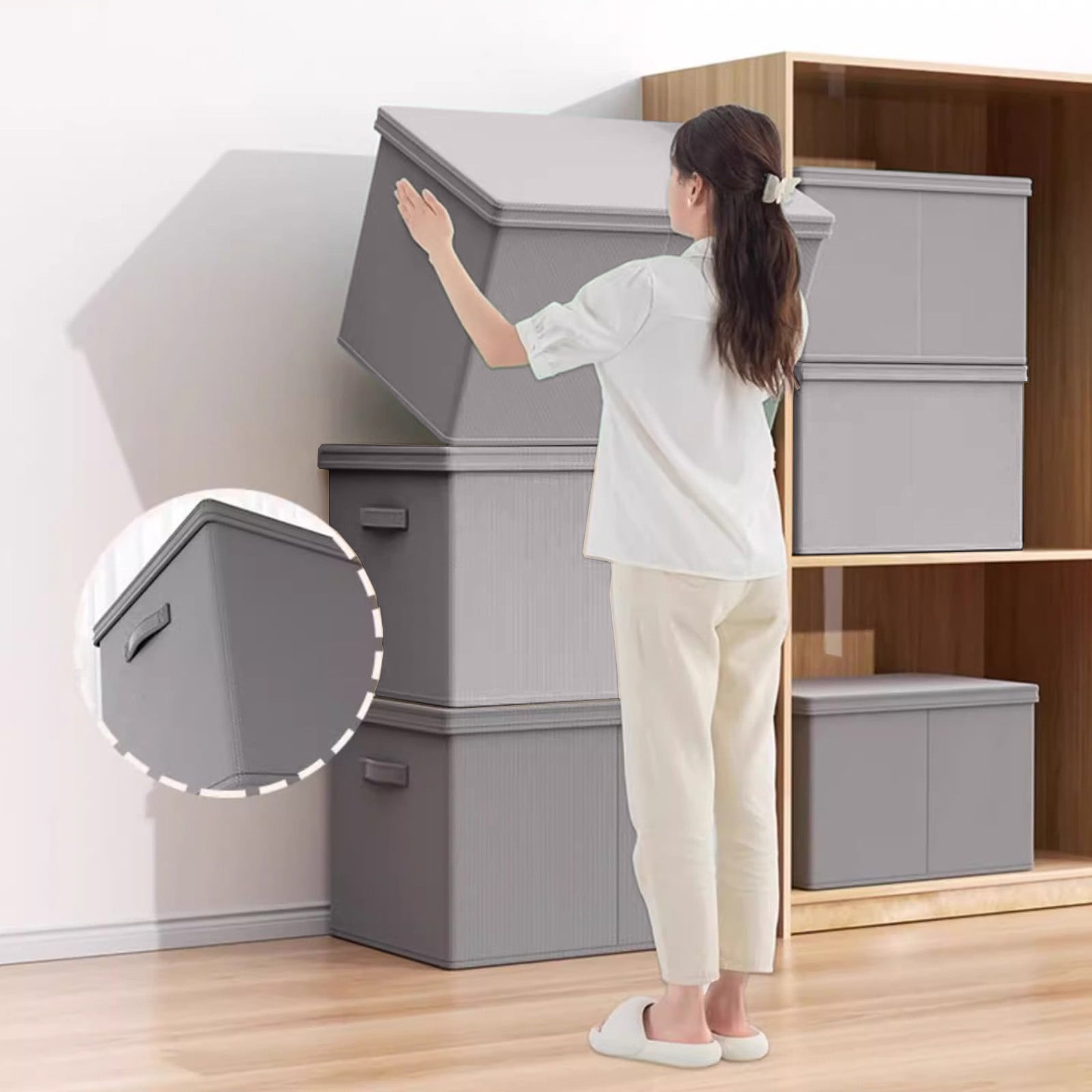 Fufafayo under $5 Foldable Storage Box, Foldable Storage Box, Heavy ...
