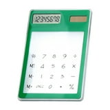 Fufafayo under $5 Solar Calculator, Calculator, Solar Powered Desktop ...