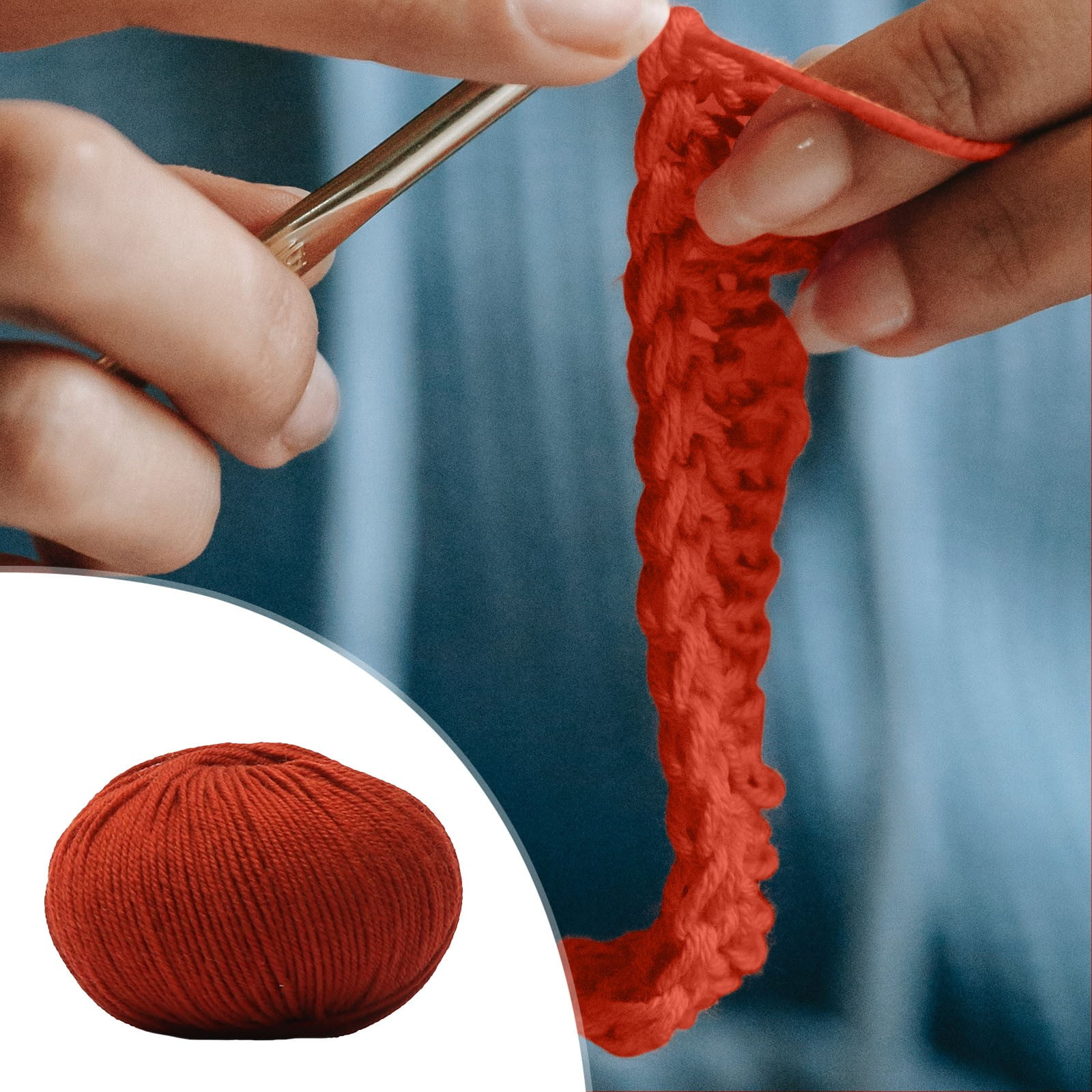 Fufafayo under $5 Wool Yarn, Wool Yarn for Knitting, Medium Coarse Hand ...