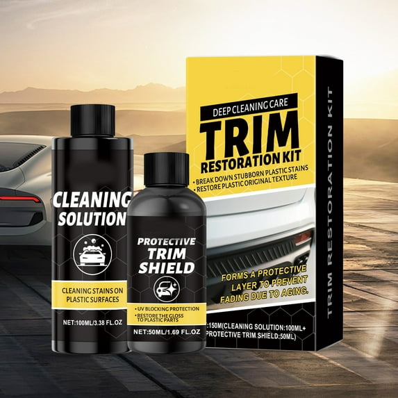 Fufafayo Car Interior Cleaner Kit, Interior Cleaning Kit, Plastic ...