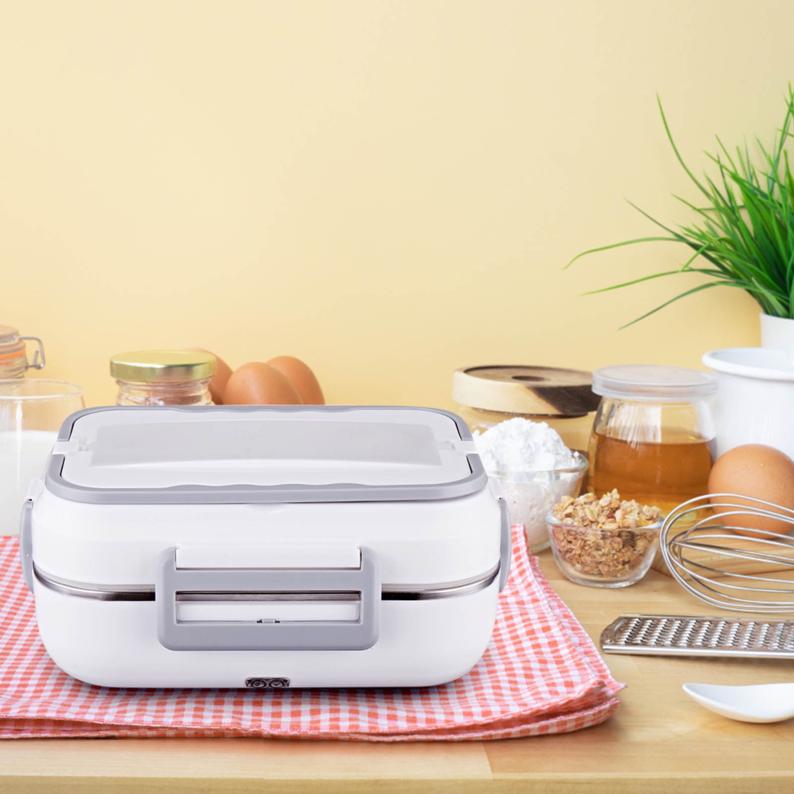 Fufafayo Clearance Promotion 40W Heating Lunch Box Food Heated 12V 110V ...