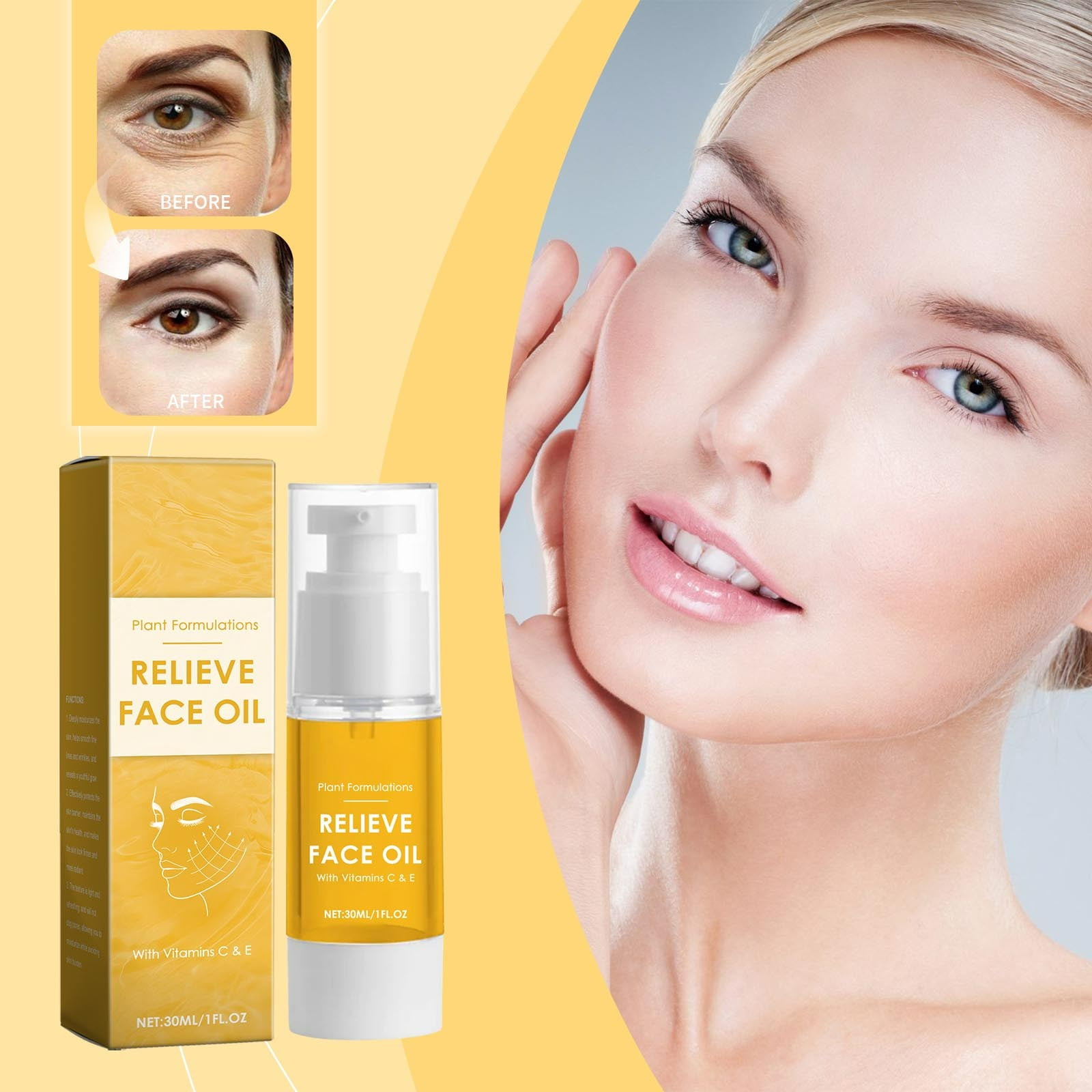 Fufafayo Clearance Promotion Facial Massage E ssential Oil Aging ...