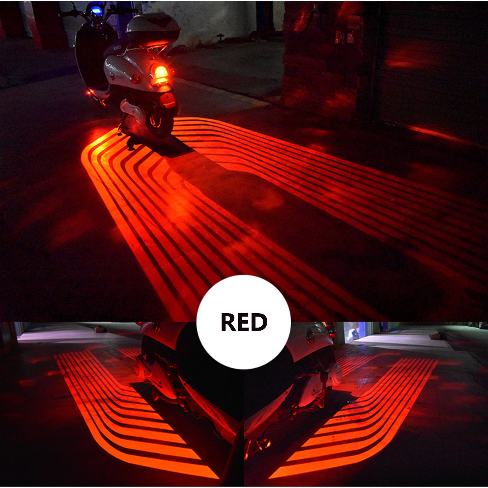 Fufafayo Clearance Promotion Motorcycle Angel Wing Projection Light Kit ...