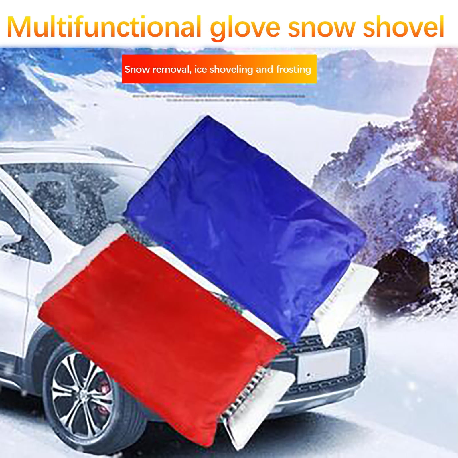 Fufafayo Ice Scraper Glove, Ice Scraper for Car, Winter Windshield ...