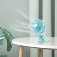 Fufafayo USB Rechargeable Clip Fan, Clip On Fan, USB Rechargeable Mini ...