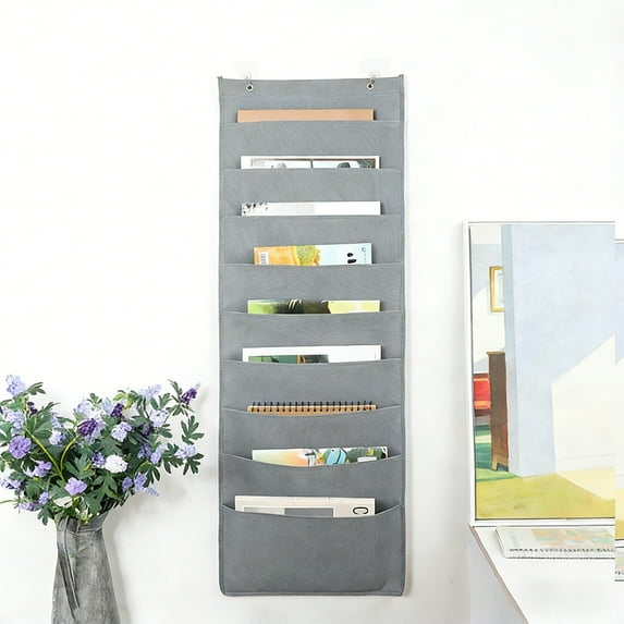 Fufafayo Wall File Organizer, File Organizer, Wall Mounted Handheld ...