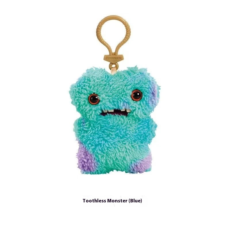 Fug-gler Keychain Crochet Animals Keychain,Funny Ugly Monster ...