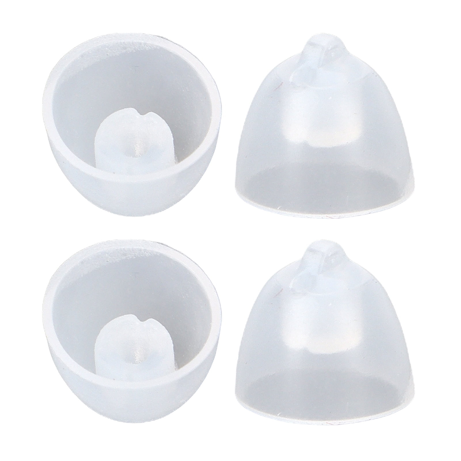 Fugacal Domes,10Pcs/Pack Domes 8mm Open Single Layer Washable ...