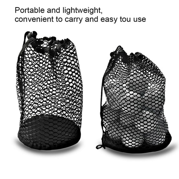 Fugacal Golf Storage Holder,Golf Ball Bag with Mesh Nylon Storage ...