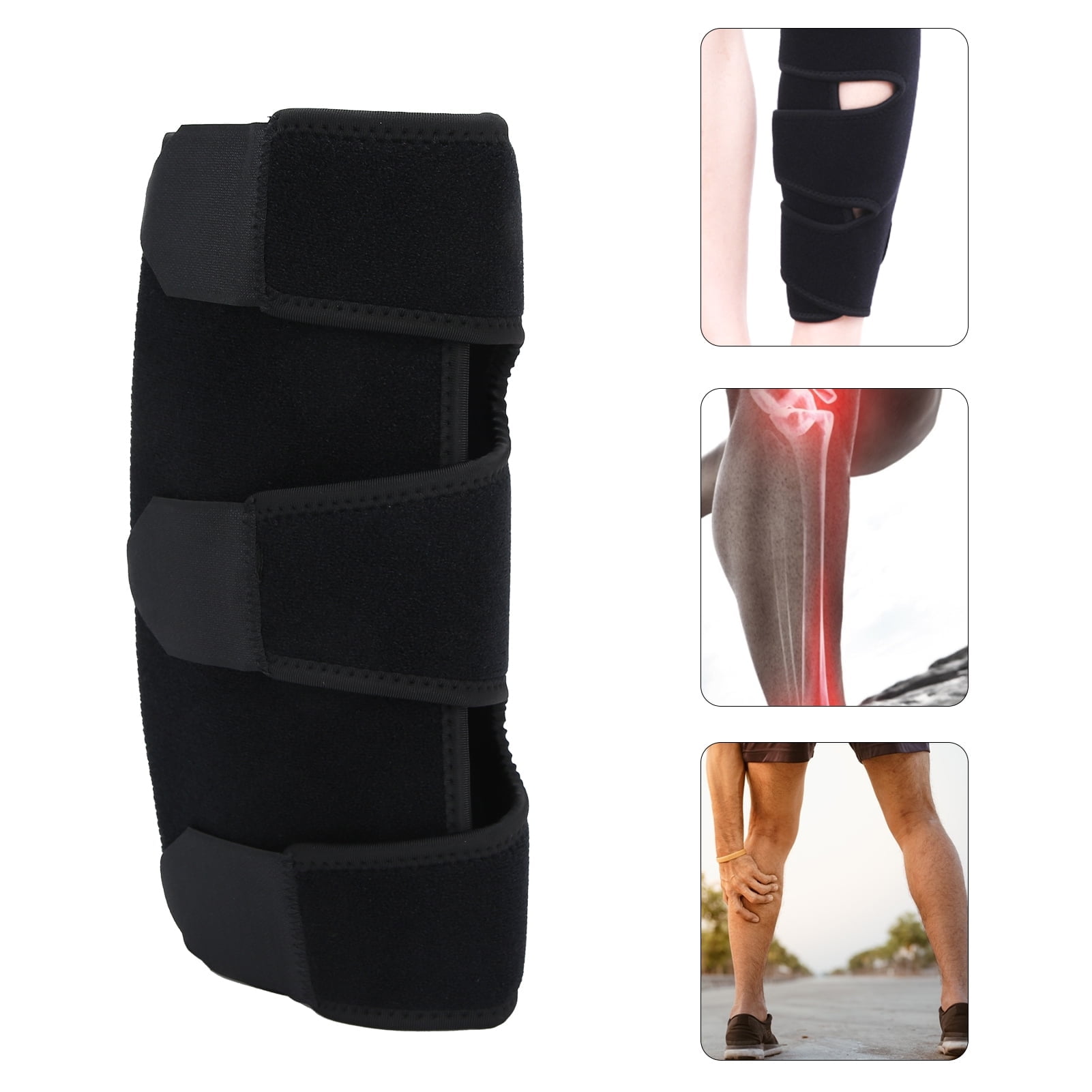 Fugacal Lower Leg Wrap,Calf Brace Lower Leg Compression Wrap Splint ...