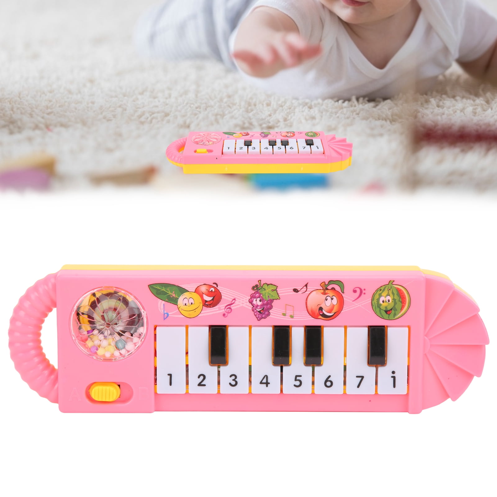 Fugacal Portable Piano Toy, Piano Toy Stylish For Foster An Interest In ...