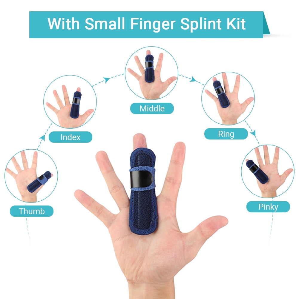 Fugacal Trigger Finger Splint Brace Support Breathable Wrist and ...