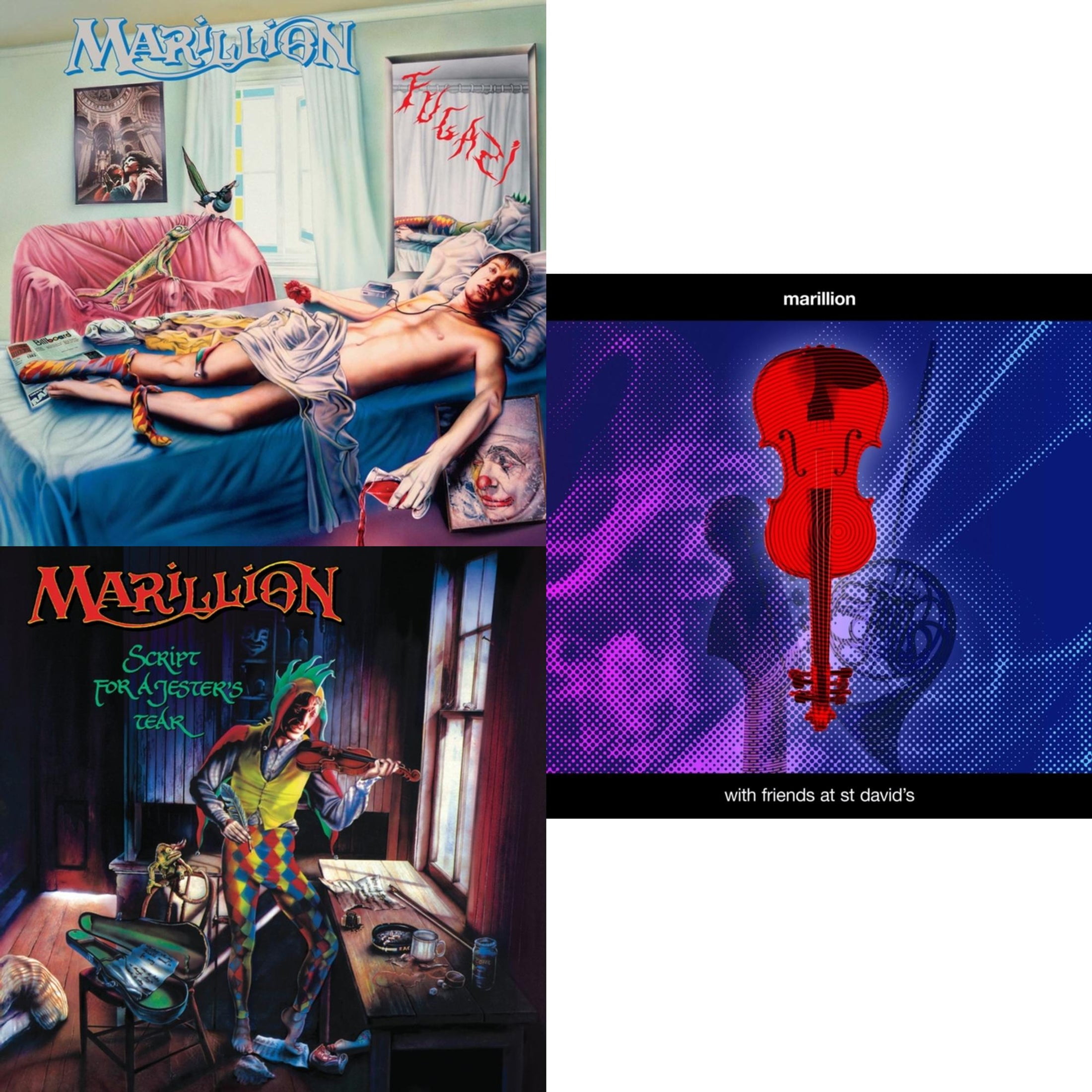 Fugazi (Deluxe Edition/4LP) & Script For A Jester's Tear (2020 Stereo Remix) & With Friends At ...