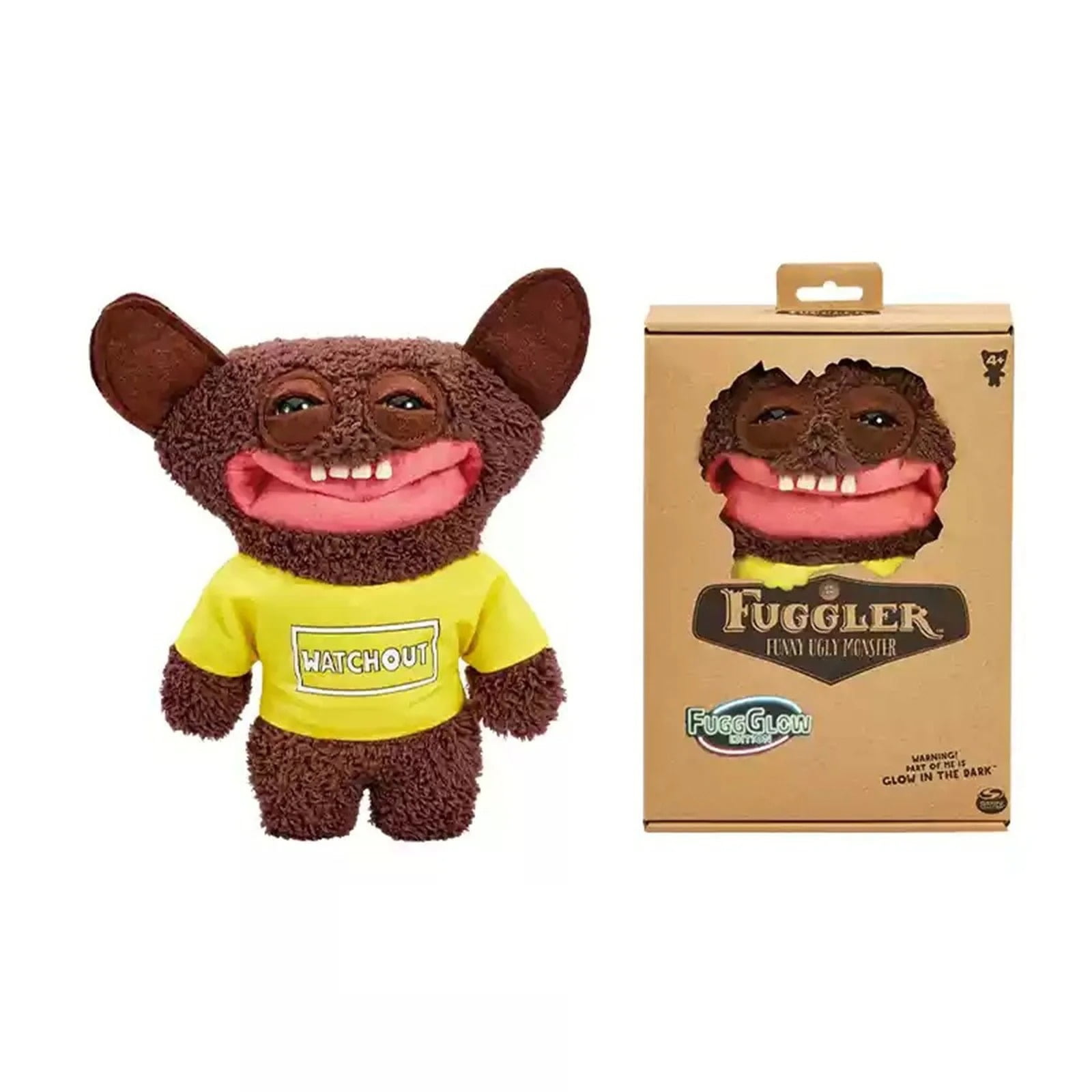 Fugg-lers Funny Ugly Monsters - Grin Grin Brown Fugg-ler Fuggllow ...