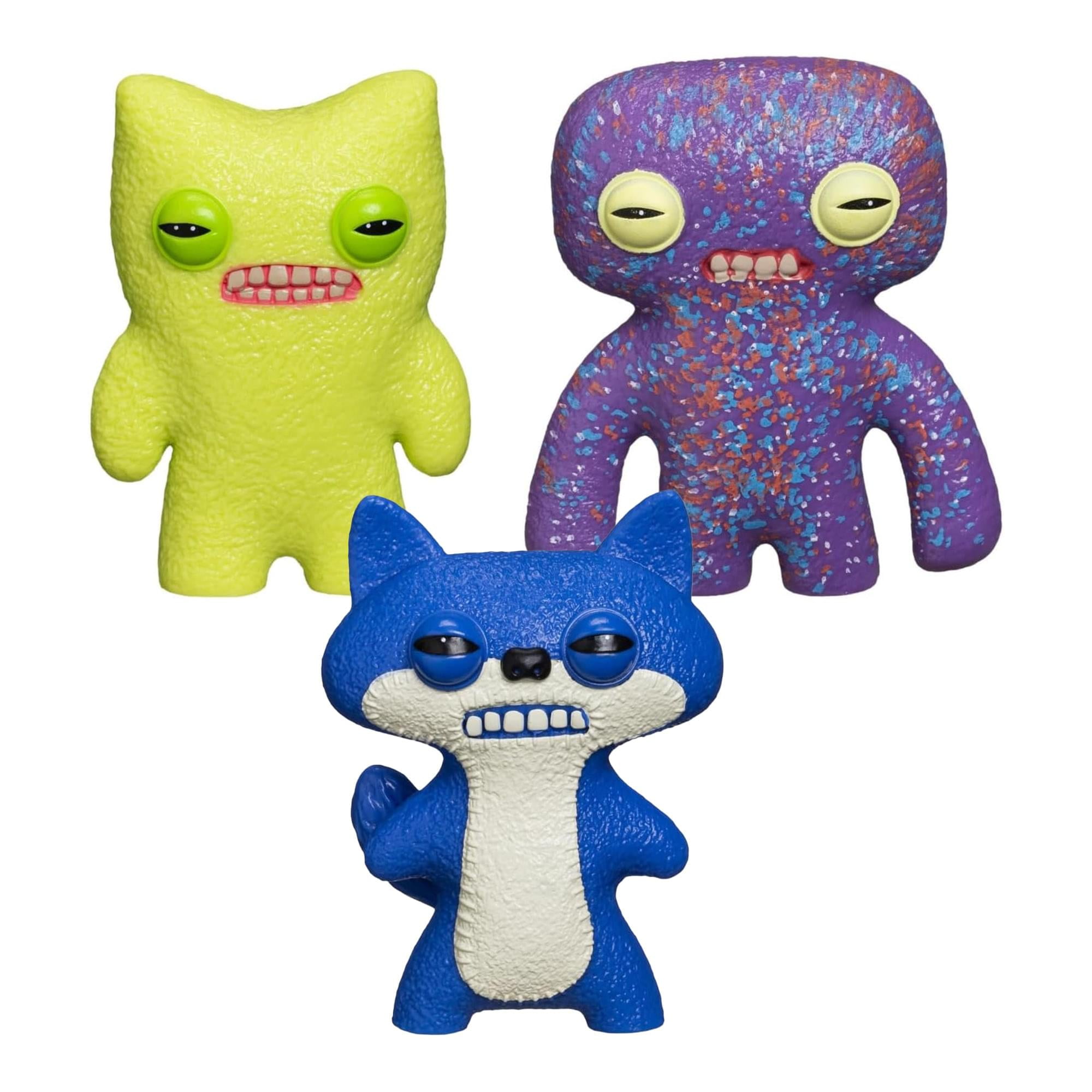 Fuggler 2.5 Inch Figure 3-Pack | Green, Purple, Blue/White - Walmart.com