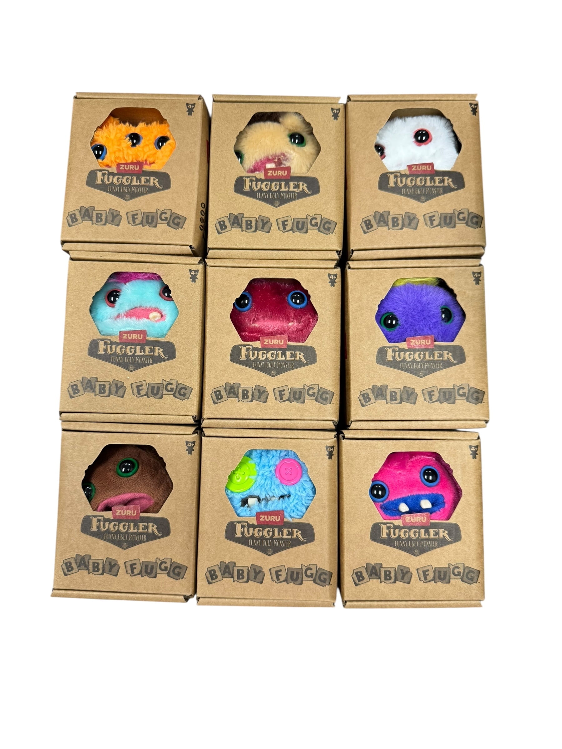 Fuggler Baby Fuggs 3.5 inch (Rabid Rabbit) Soft Plush, Ugly Monster ...