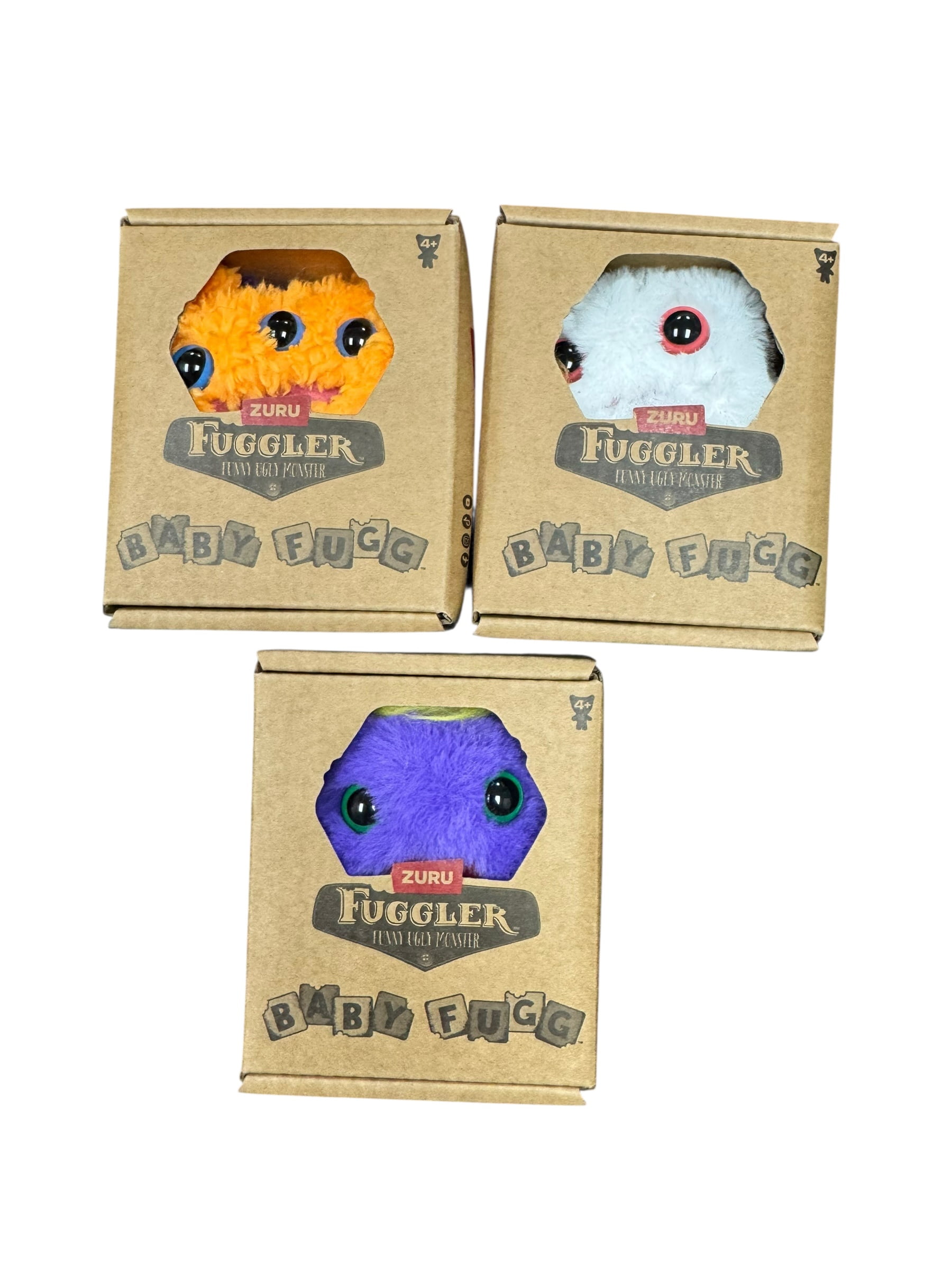 Fuggler Baby Fuggs 3.5 inch (Rabid Rabbit) Soft Plush, Ugly Monster ...