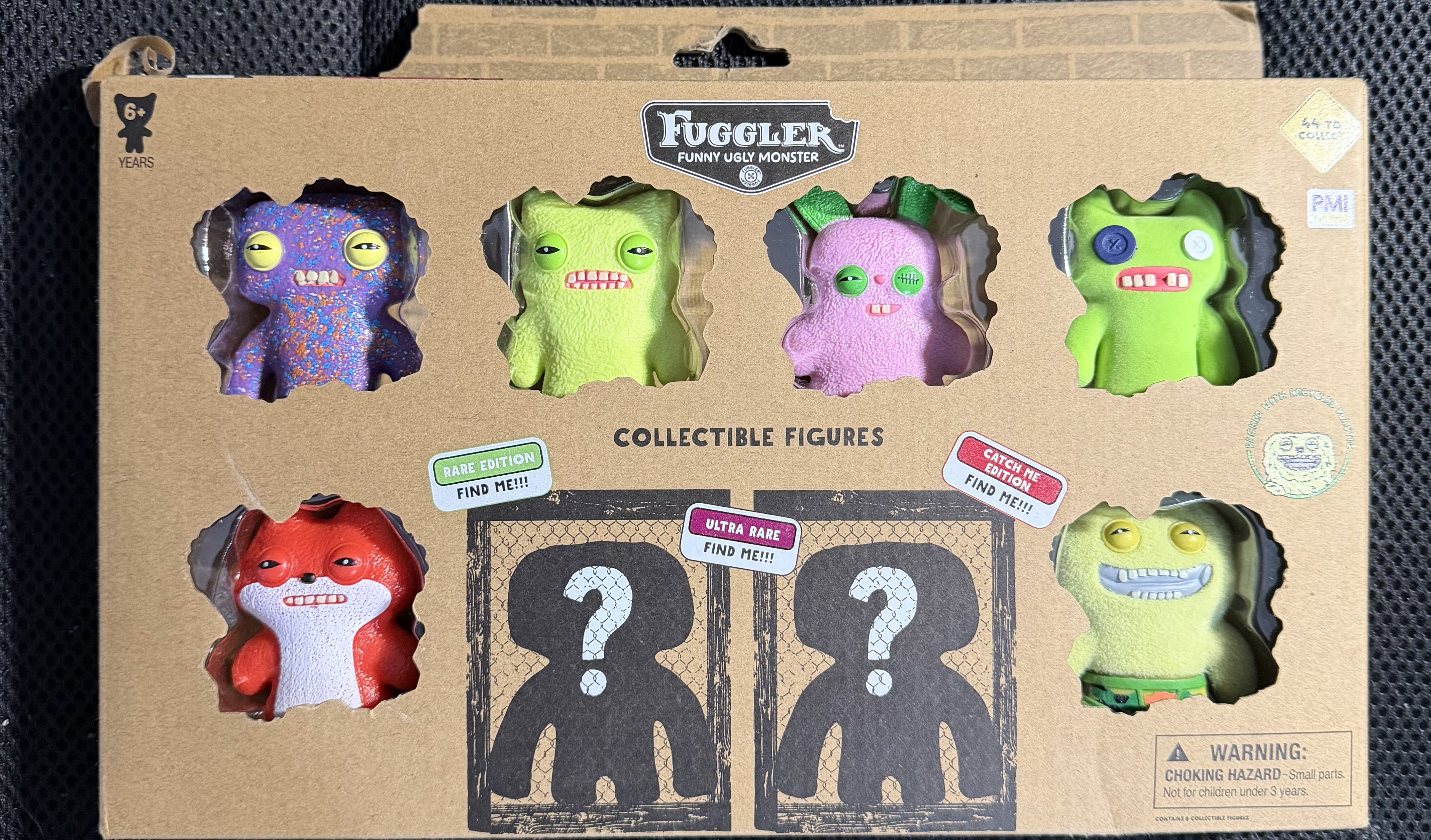 Fuggler Funny Ugly Monster Collectible 8 Pack Mini Figurines Mystery ...