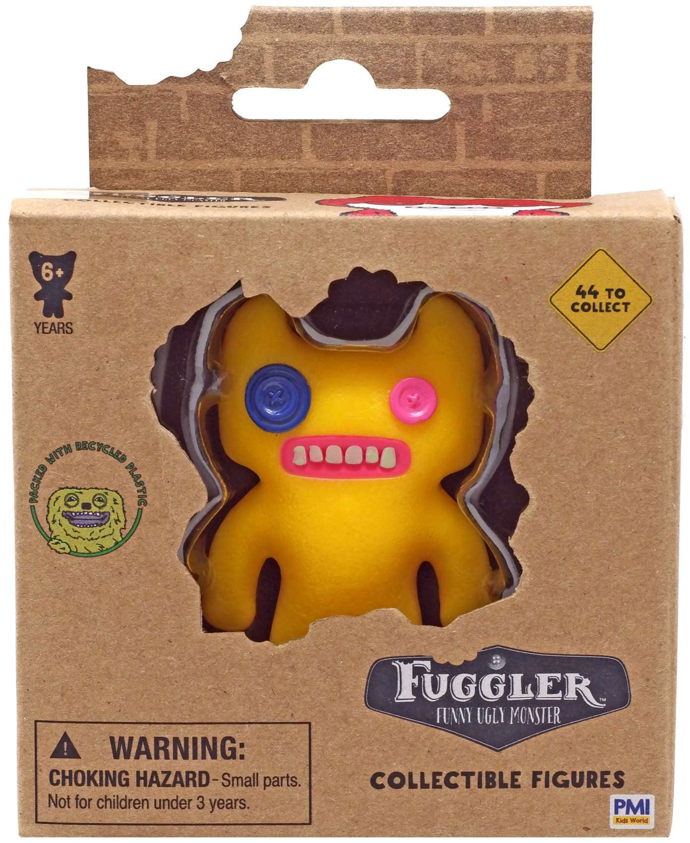 Fuggler Indecisive Monster Mini Figure (Yellow) - Walmart.com