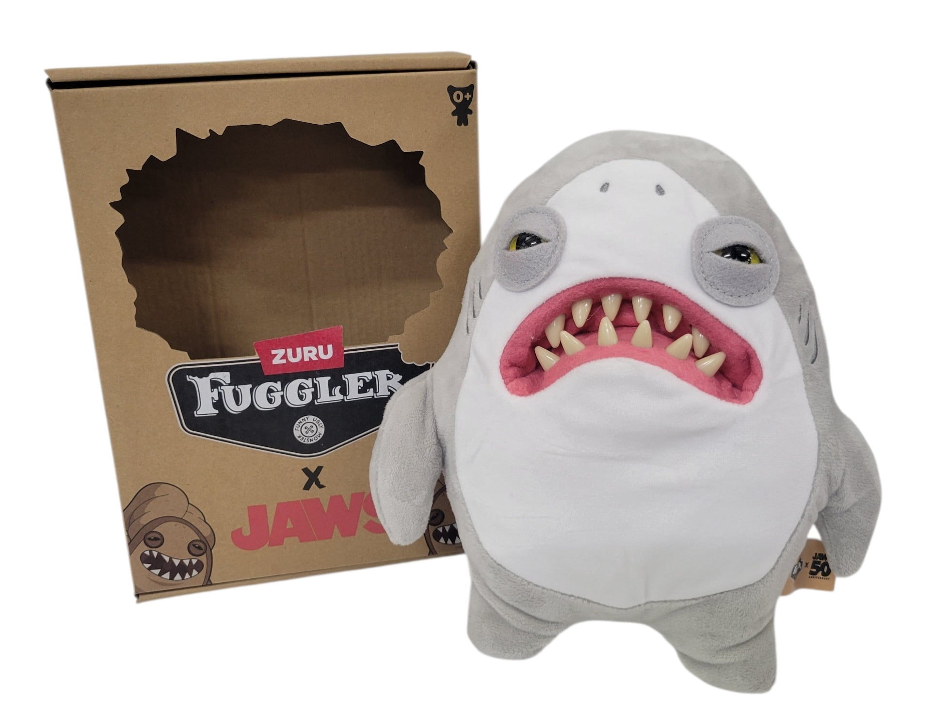 Fuggler Jaws Plush Figure – Funny Ugly Monster Plush Toy with Signature ...