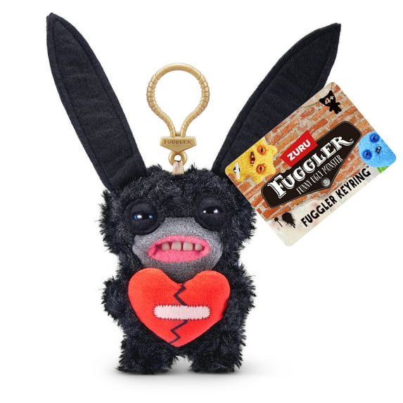 Fuggler Key Rings 5 inch (Lord Long Ears) Ugly Monster Plush, Stuffed ...