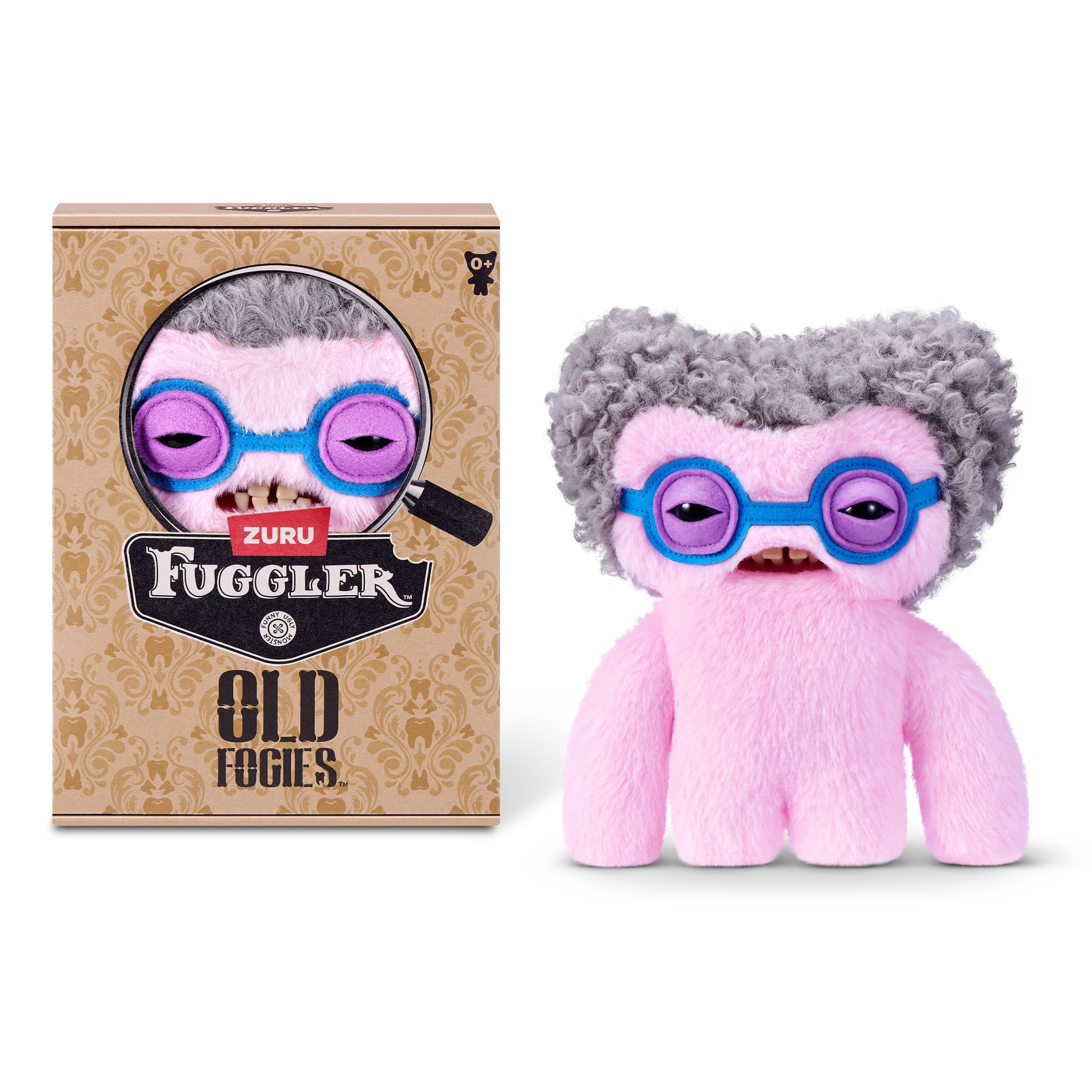 Fuggler Old Fogies 9 inch (Squidge), Funny Ugly Monster Stuffed Animal ...