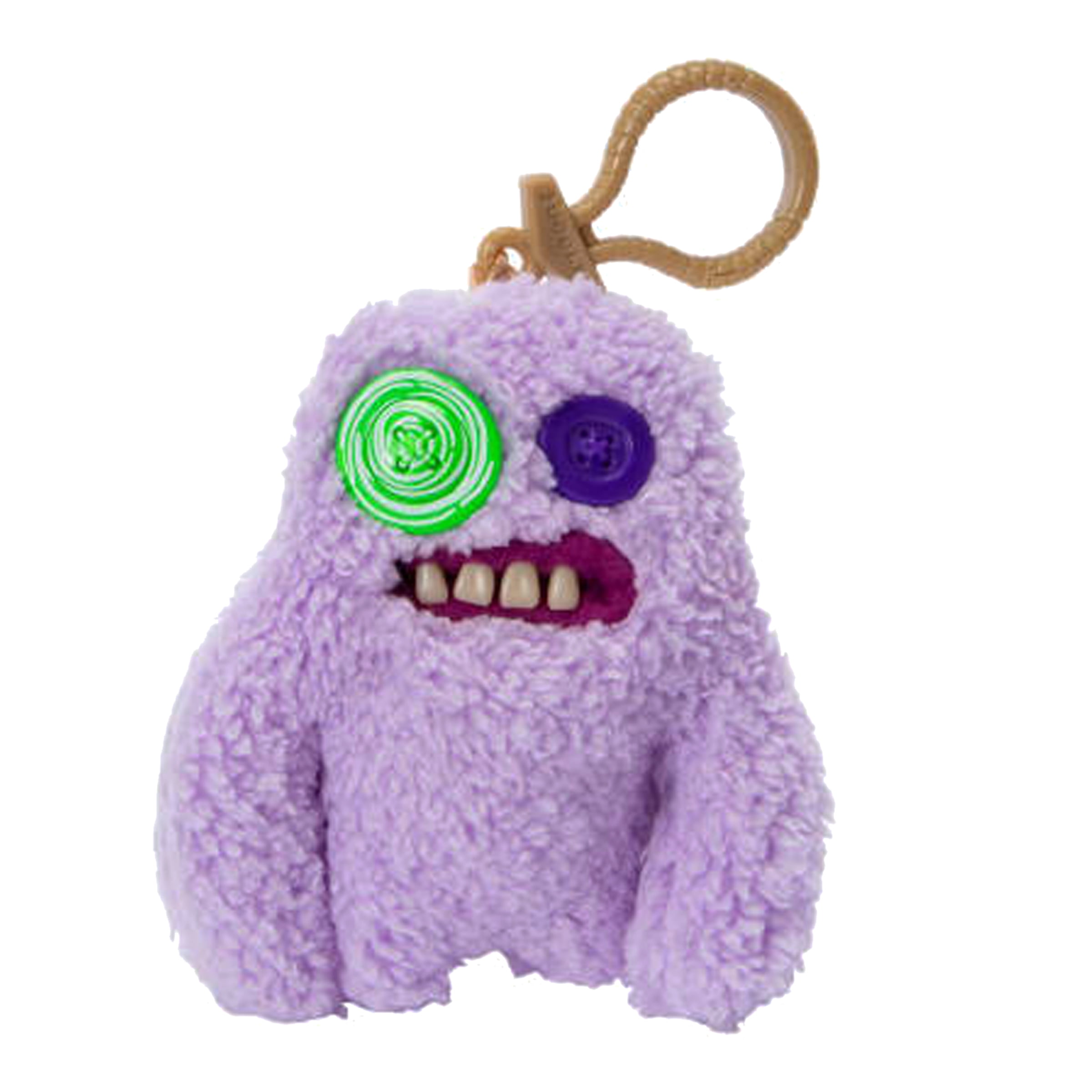 Fuggler Plush Clip-On Keyring Sasquoosh - Funny Ugly Monster Plush Doll ...