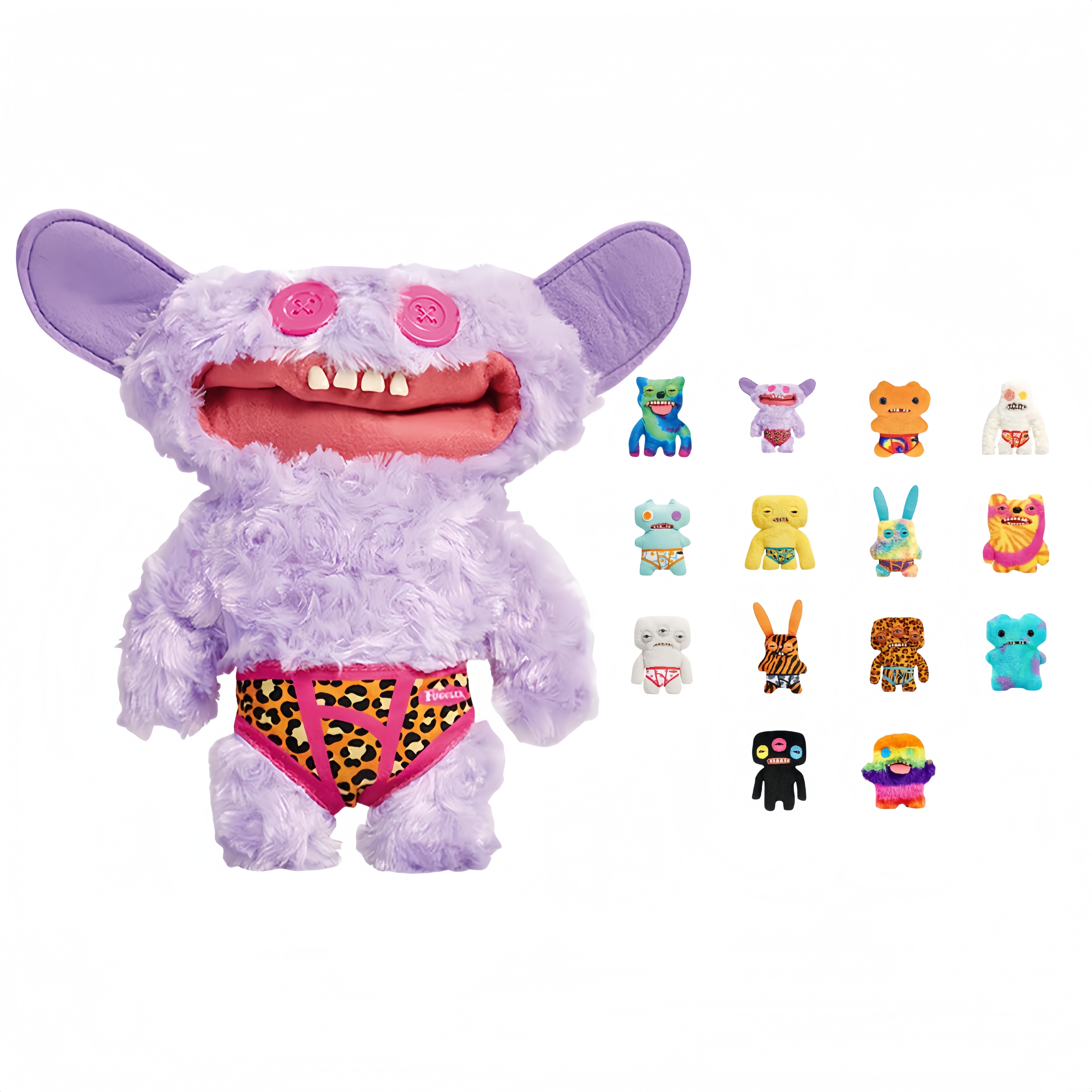Fuggler Ugly Tooth Monster Plush, Funny Soft Stuffed Fugglers Doll for ...