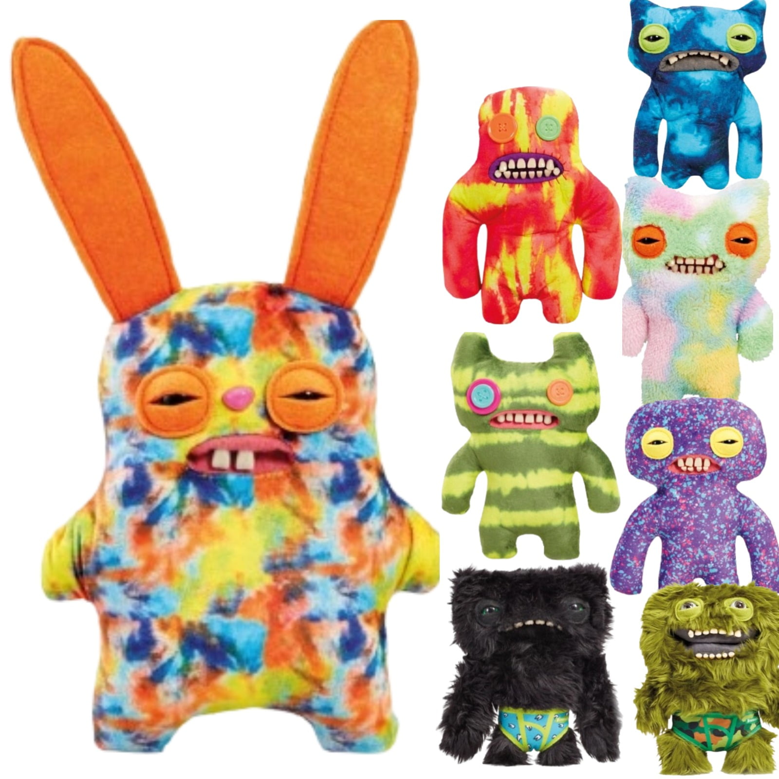 Fugglers Funny Ugly Monsters, 9" Plush Toy Funny Ugly Monster Doll ...