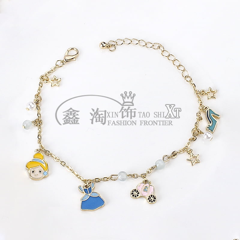 Fugitive Princess Snow White Bracelet Japanese Star Cartoon Ornament ...