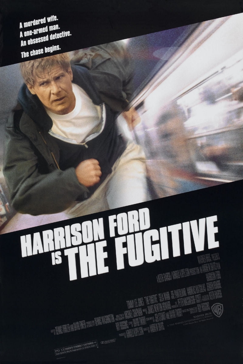 Fugitive The Movie poster Metal Sign 8inx 12in Metal Art Print 8x12 ...