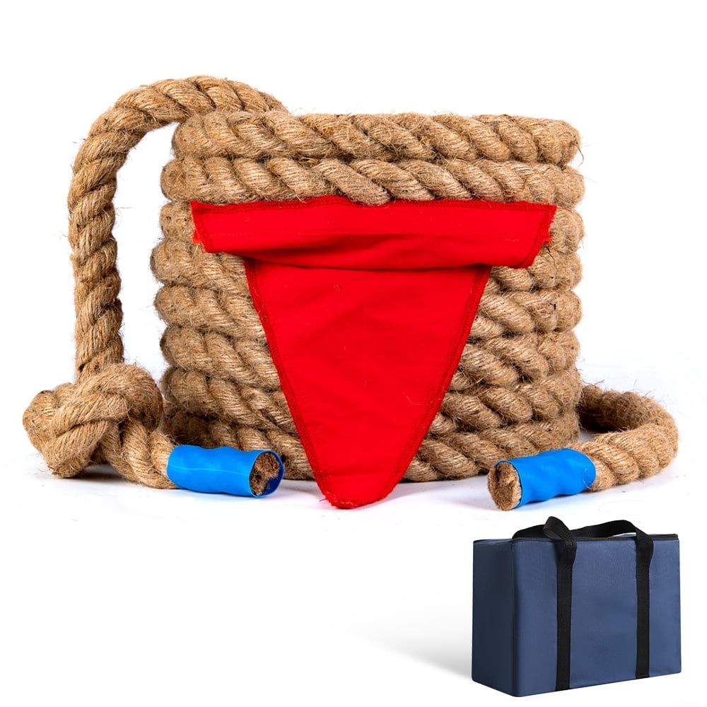 Fugocen 33Ft Field Day Tug of War Rope for Kids and Adults Outdoor ...