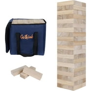 Jenga Giant - JS7 Oversized Extra Large Hardwood Stacks Up to 5 feet ...
