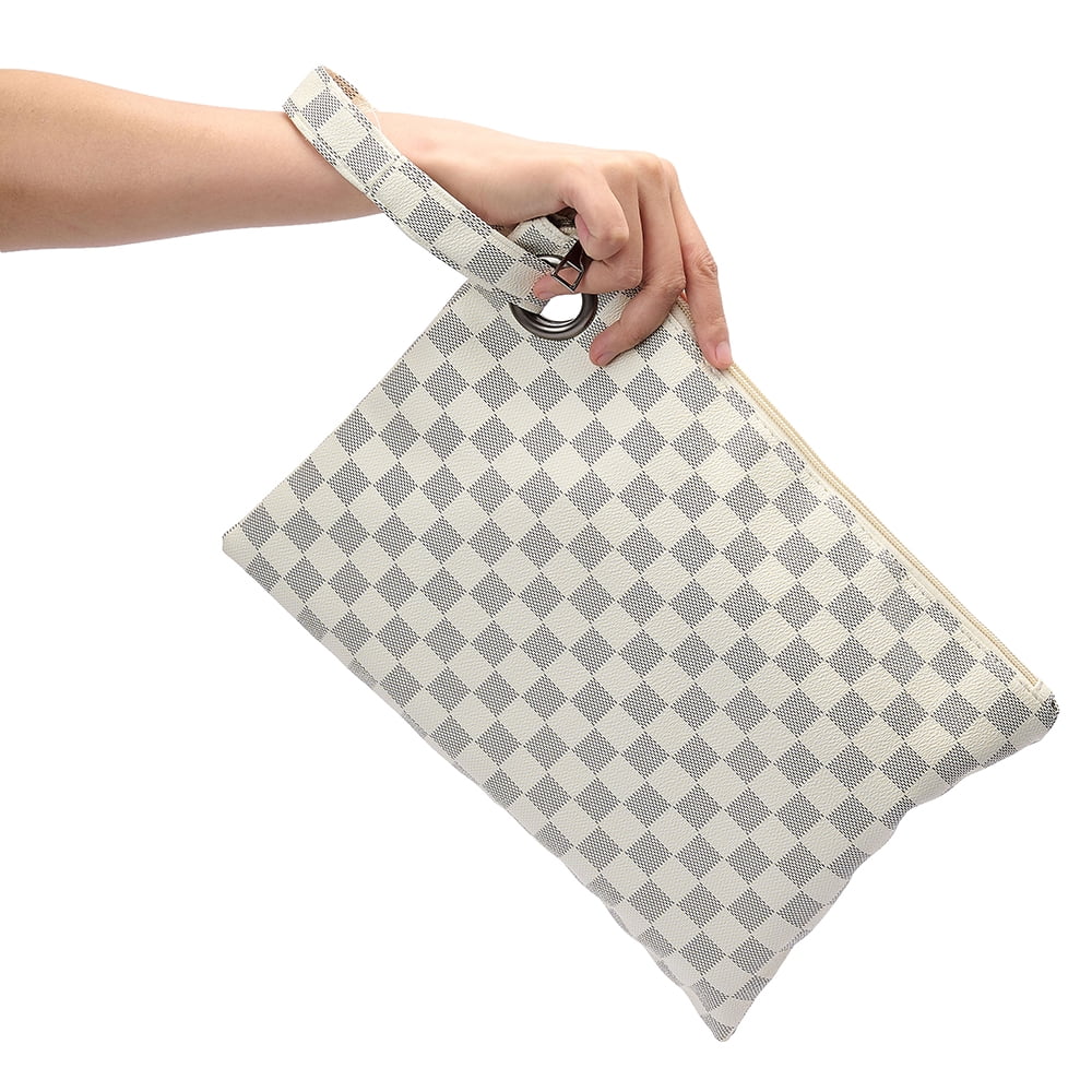 Fugua Wristlet Wallets for Women Vegan Leather Classic Hand Bags Women ...