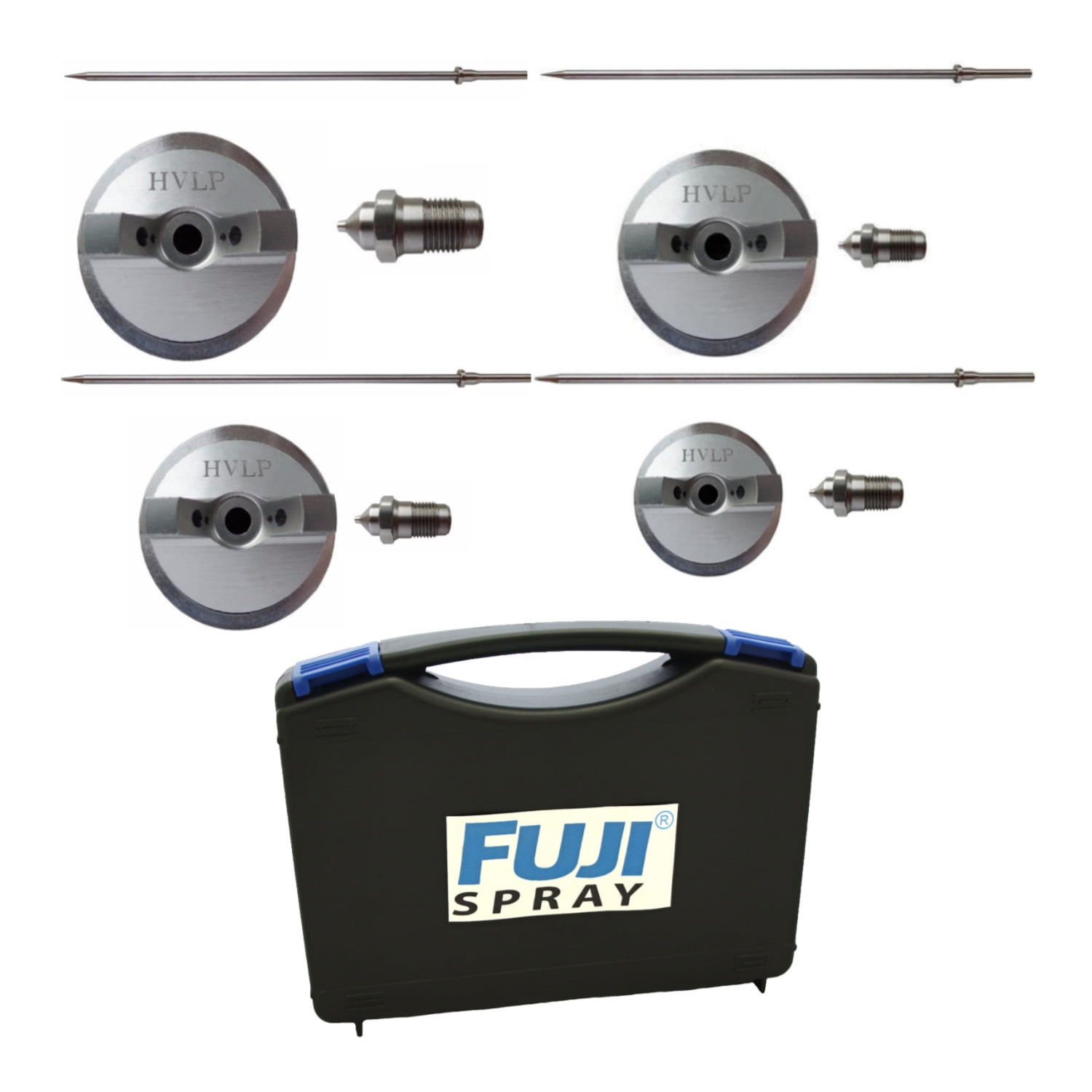 Fuji Air Cap Set 7020 #2,4,5 and 6 for Semi-PRO and Hobby-PRO Spray ...