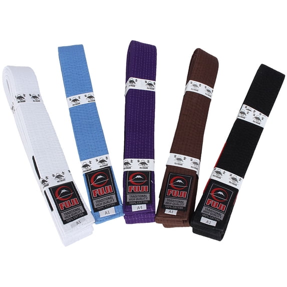 Fuji BJJ Adult Gi Belt - A6 - White - Walmart.com