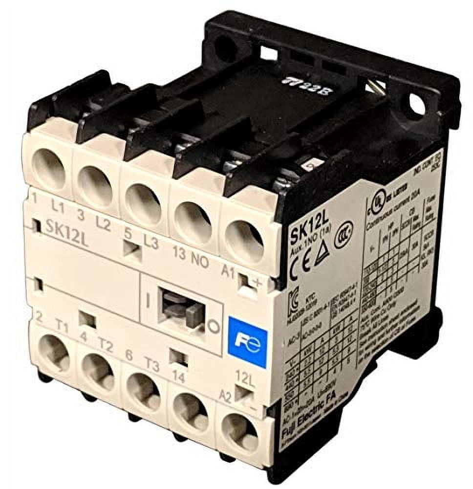 Fuji Electric, SK12L-E10, Mini-Contactor, DC-Operated (.2W), Non ...