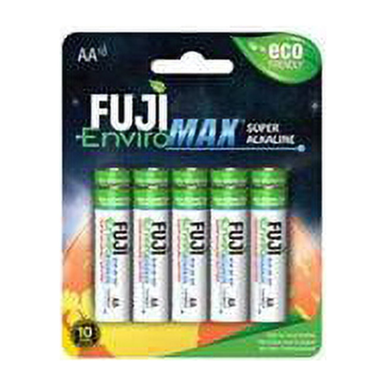 Fugi Batteries 4300BP10 Fuji AA Alkaline Battery 10 - Walmart.com