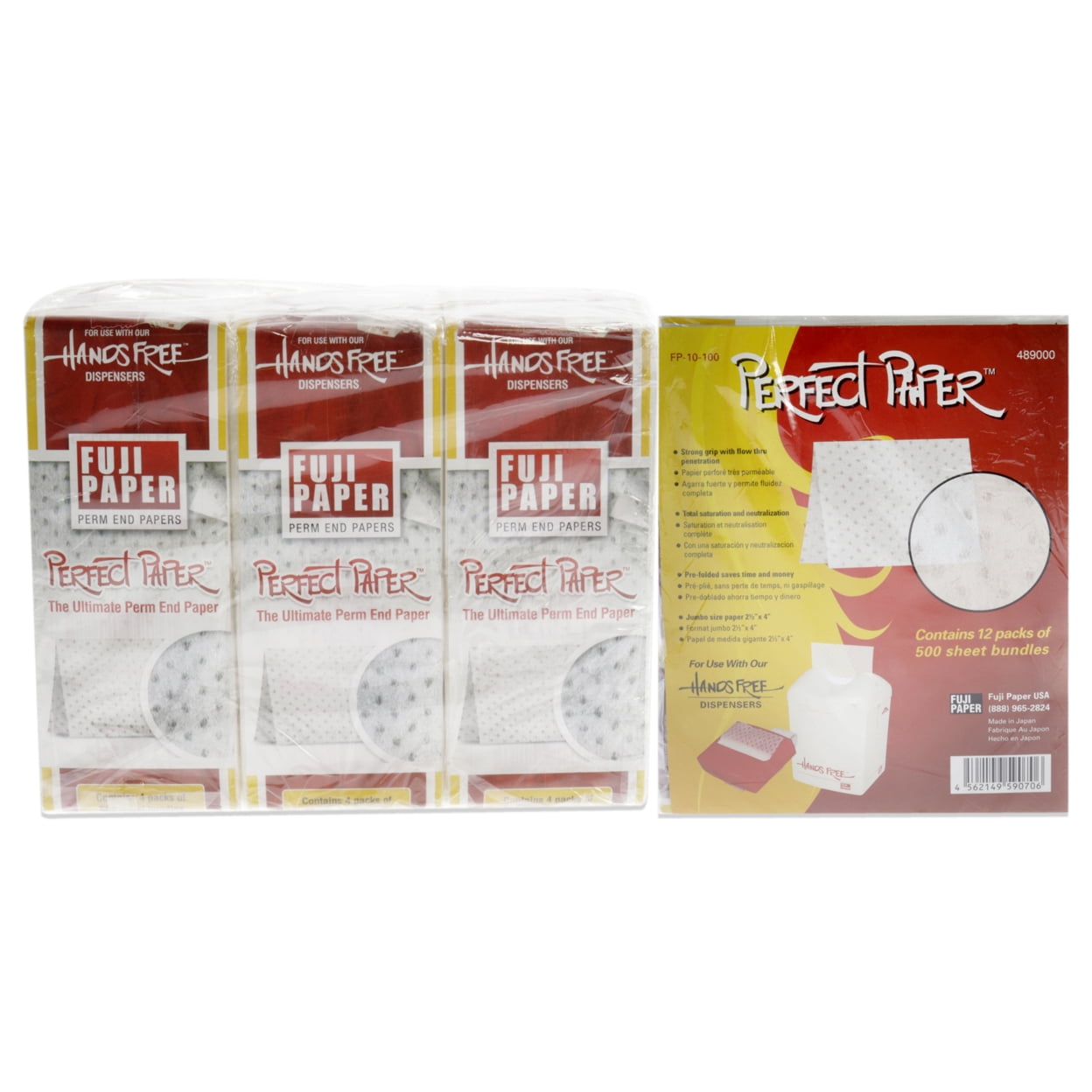 Fuji Perfect Paper The Ultimate Perm end Paper by Jatai for Unisex - 12 ...