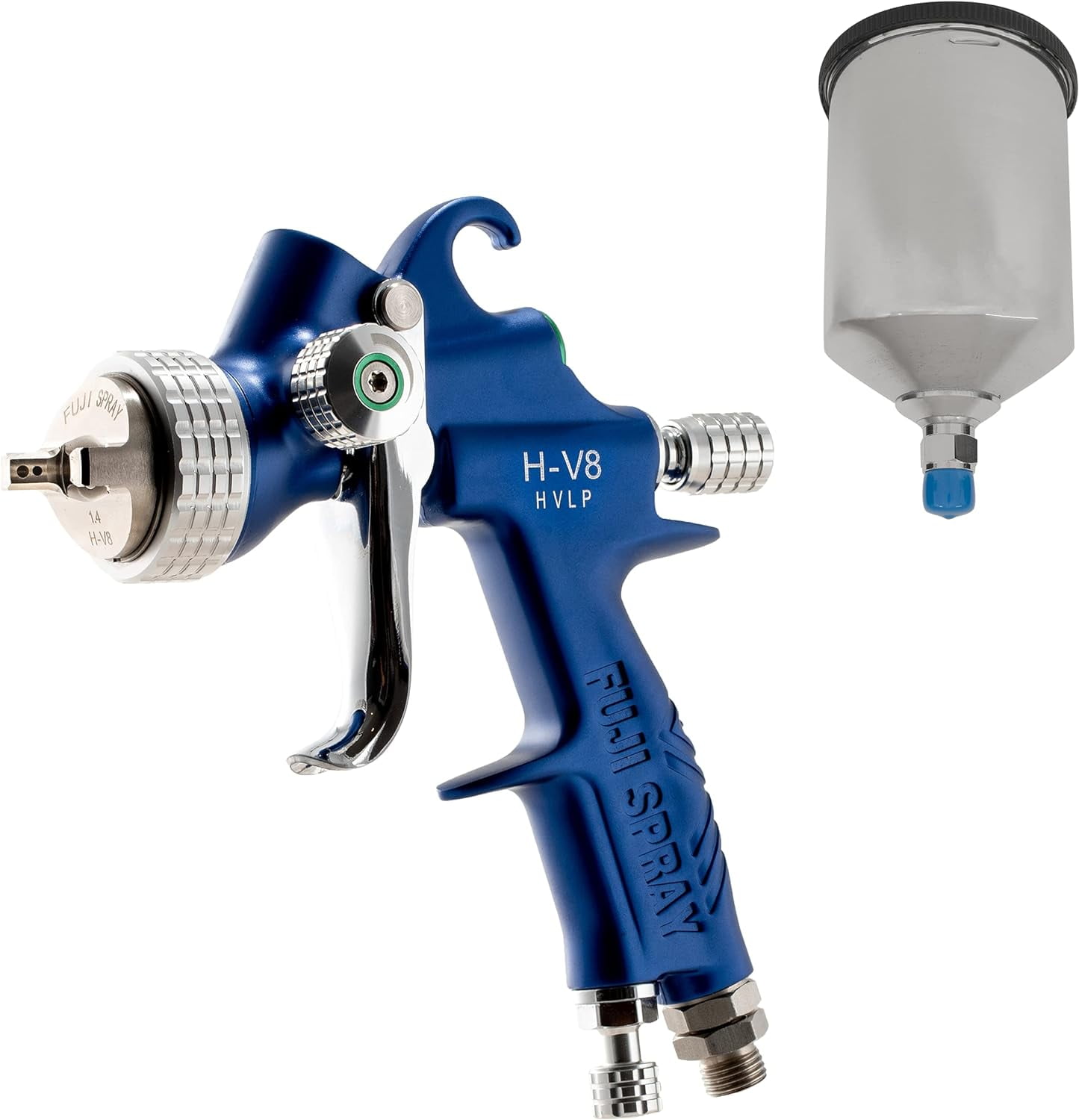 Fuji Spray Auto 6863G-H-V8-A - H-V8 HVLP Spray Gun with 600cc Aluminum ...