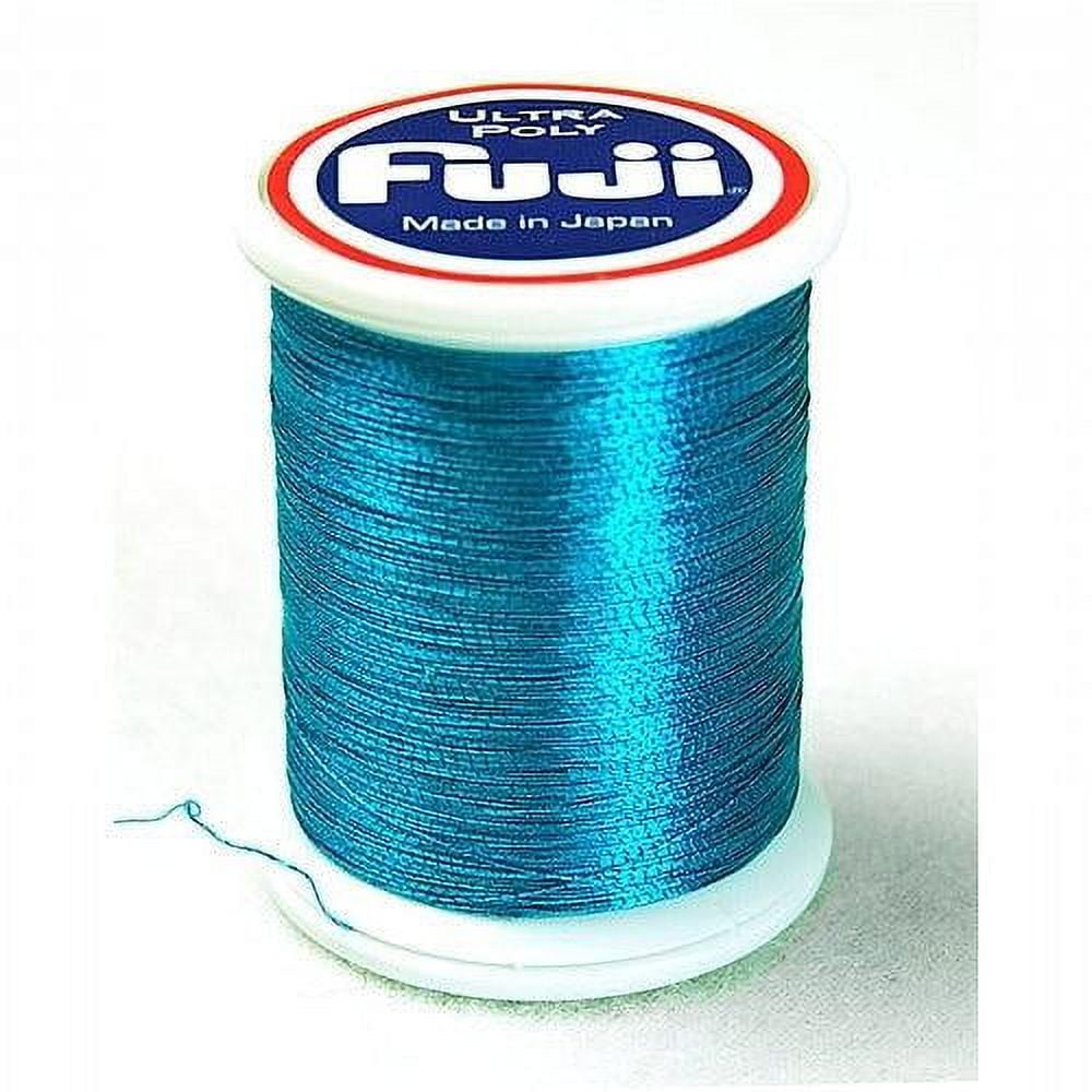 Fuji Ultra Poly Metallic Rod Building Thread 100M Spool A, Ice Blue ...